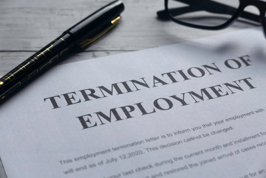 Termination Of Employment Possible ions Useful Tips
